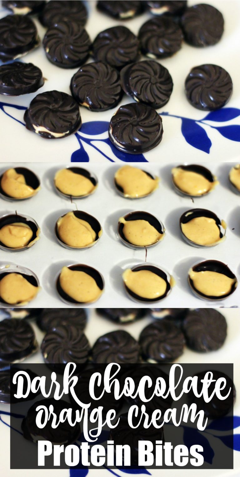Dark Chocolate Orange Cream Protein Bites - Happily Hughes | Atlanta ...